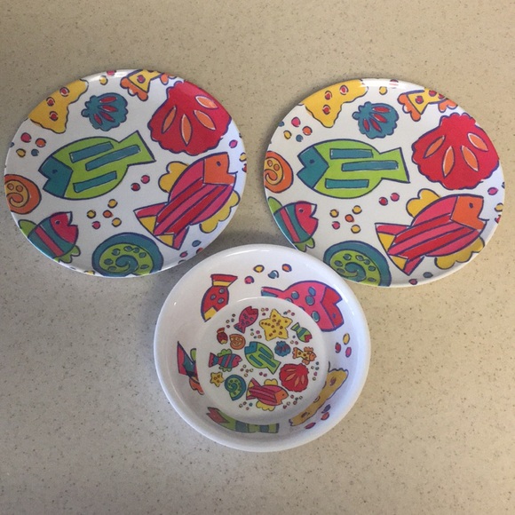 Dining | Small Melamine Dish Set | Poshmark